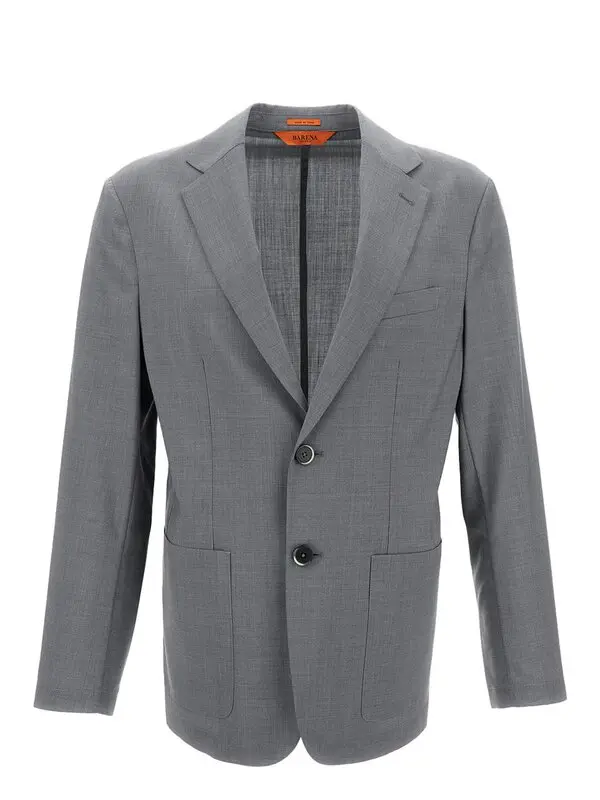 Barena Venezia Single-breasted Borgo Jacket - Grey