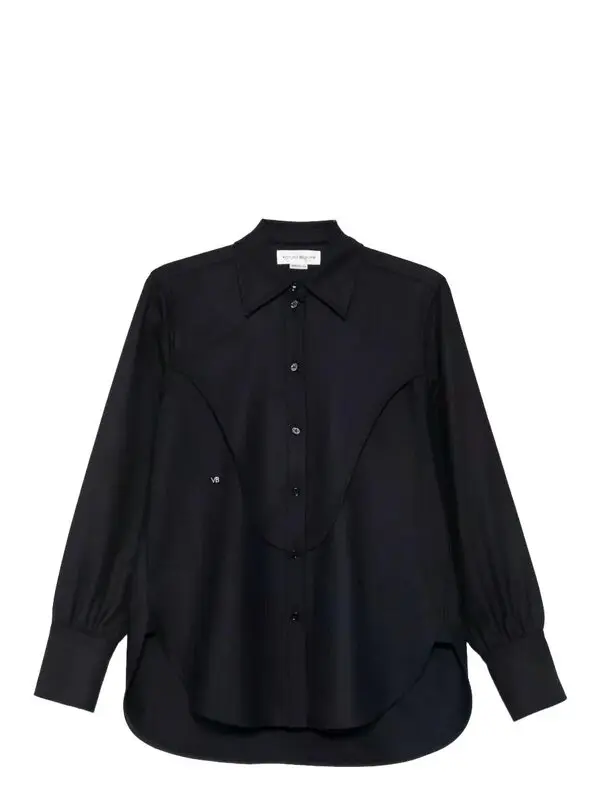Victoria Beckham Yoke Top - Blue