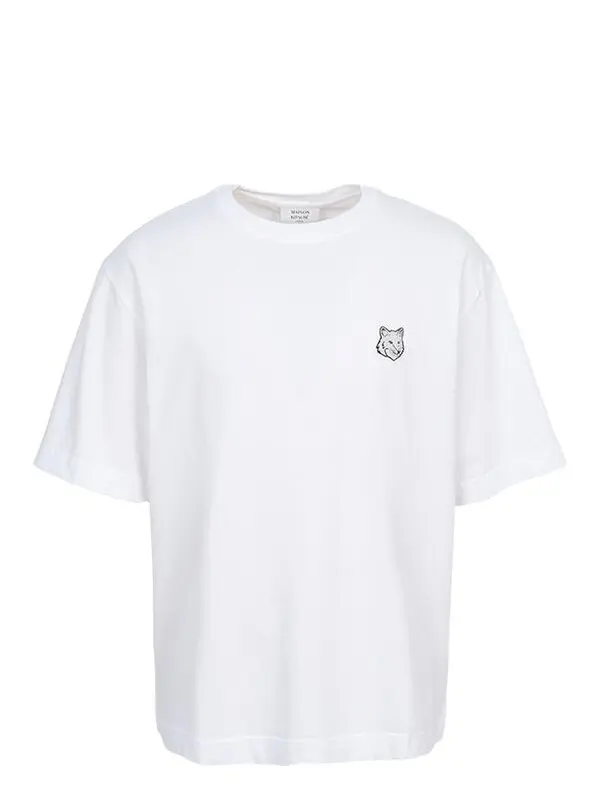 Maison Kitsuné Fox Head Short Sleeve T-shirt - White