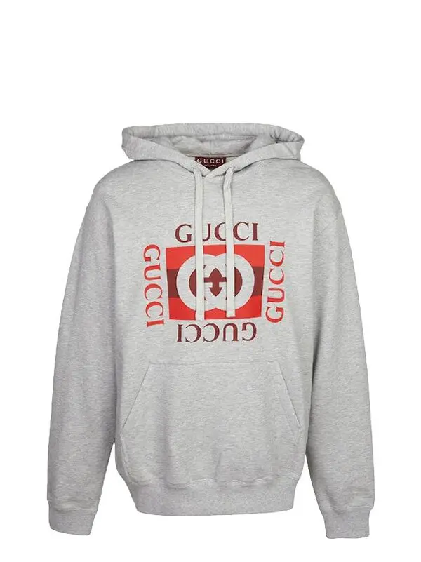 Gucci Hooded Sweatshirt - Gray