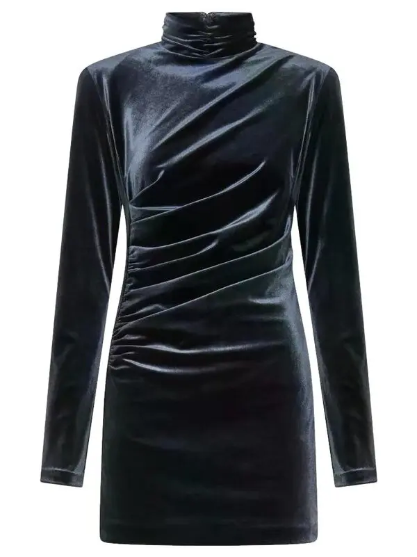NICHOLAS Pilar Draped Dress - Grey