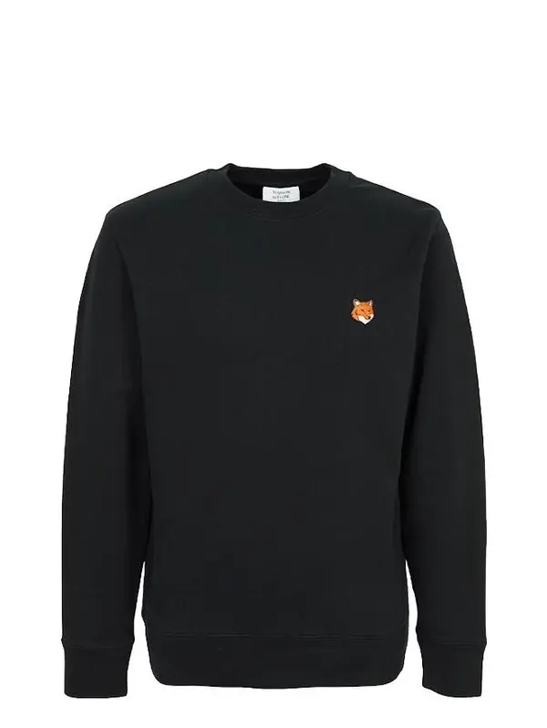 Maison Kitsuné Fox Head Sweatshirt - Black