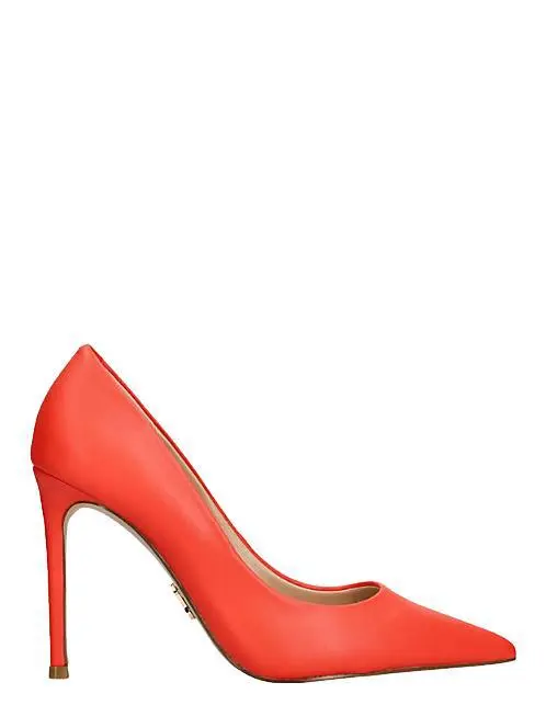 Steve Madden Thrive Leather Pumps - Red