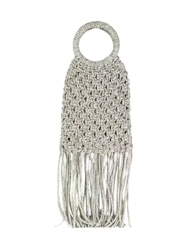 TWENTY FOURHAITCH Maronti Tote Bag - Silver