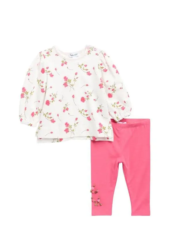 Splendid Camellia Rose Pullover & Leggings Set - Camllia Rose Toss