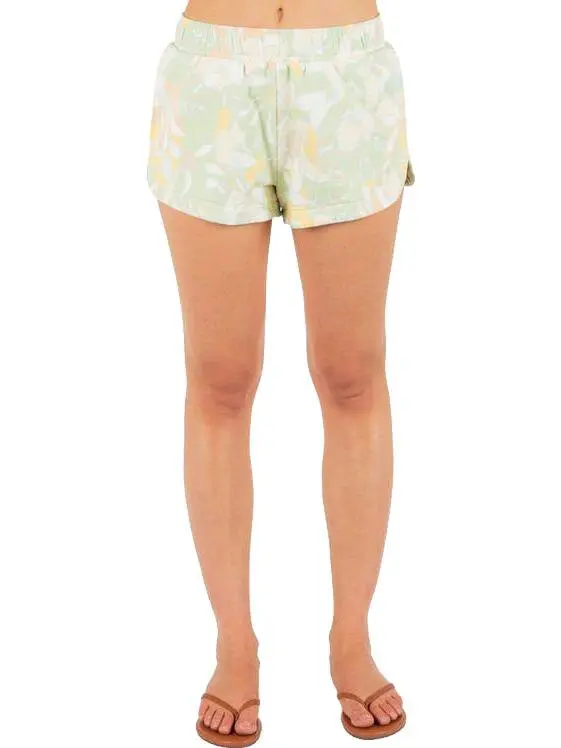 Hurley Safari Floral Print Shorts - Spray