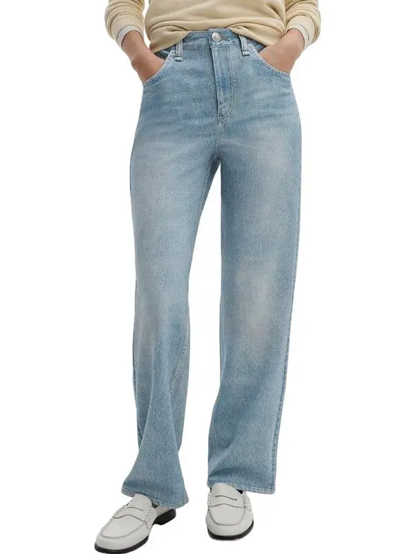 Rag & Bone Miramar Cotton Terry Sweatpant Jeans - Salin