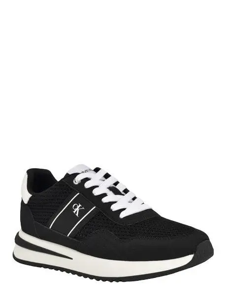 Calvin Klein Palimer Lace-up Sneakers - Black