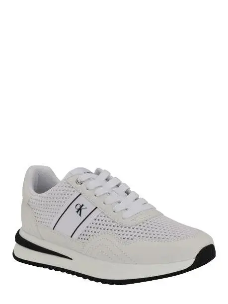 Calvin Klein Palimer Lace-up Sneakers - White