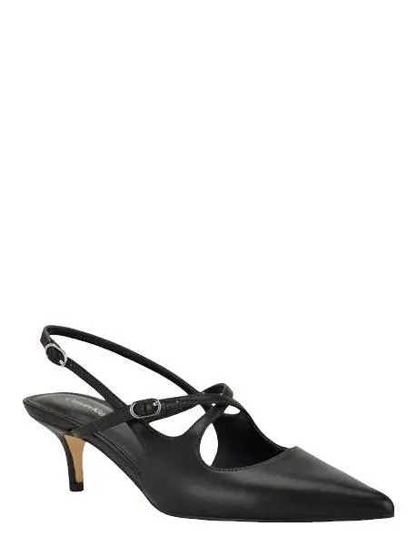 Calvin Klein Vierra 2 Slingback Pumps - Black
