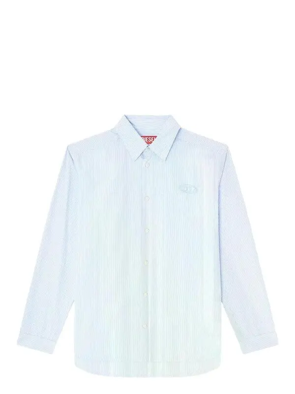 DIESEL Stripe-pattern Shirt - White