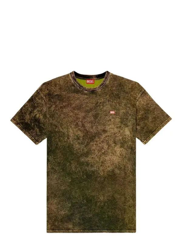 DIESEL Crew-neck T-shirt - Brown