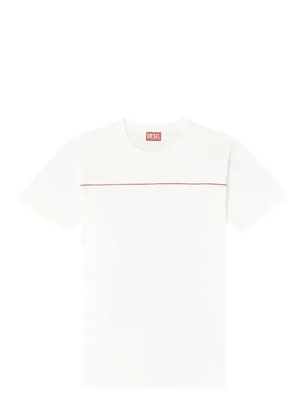 DIESEL® T-norm Round-neck T-shirt - White