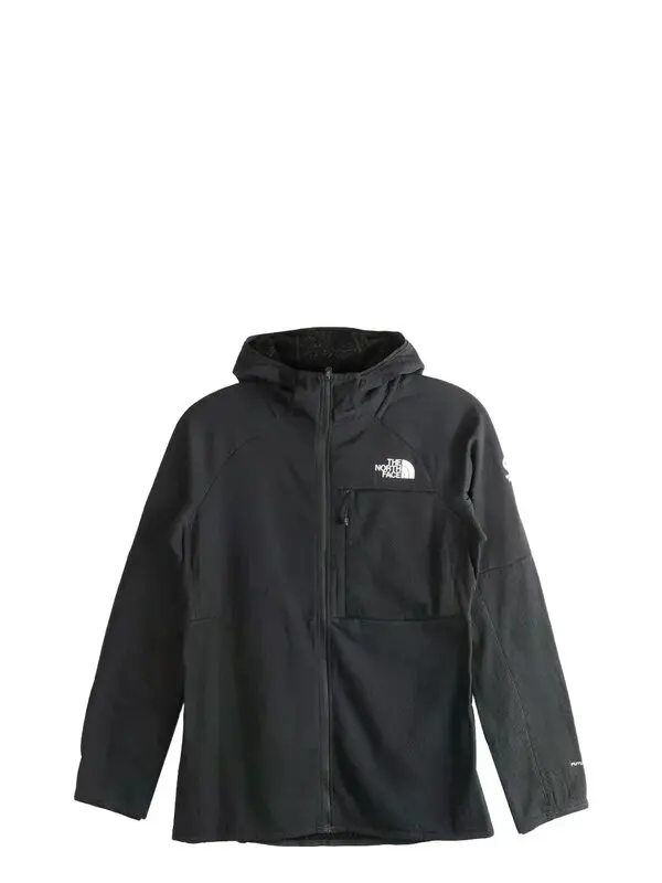 The North Face Logo-print Zip-up Hoodie - Black
