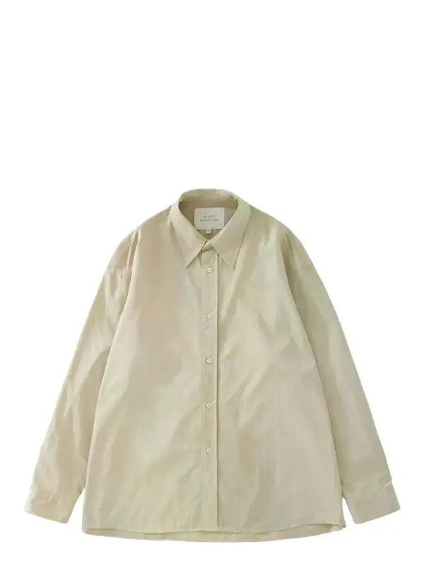Studio Nicholson Boxy Oxford Cloud Shirt - Neutrals