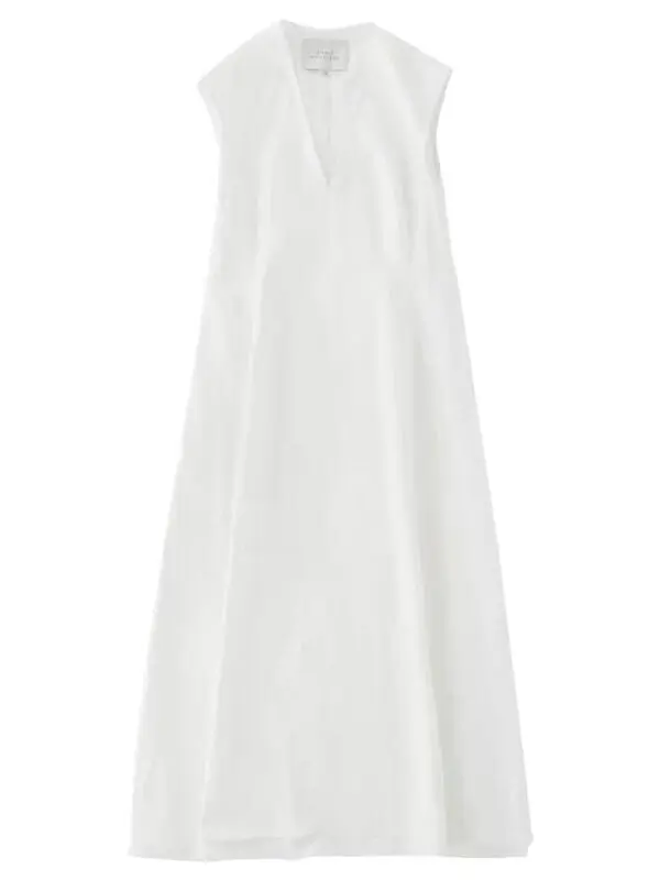 Studio Nicholson Beck V-neck Dress - White