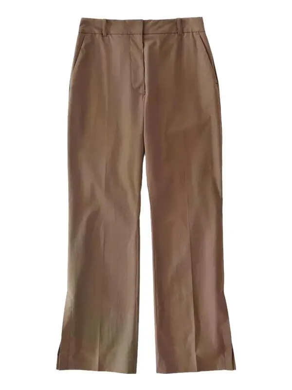 Studio Nicholson Mitra Split-hem Trousers - Brown