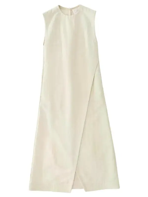 Studio Nicholson Corus Asymmetric Midi Dress - Neutrals