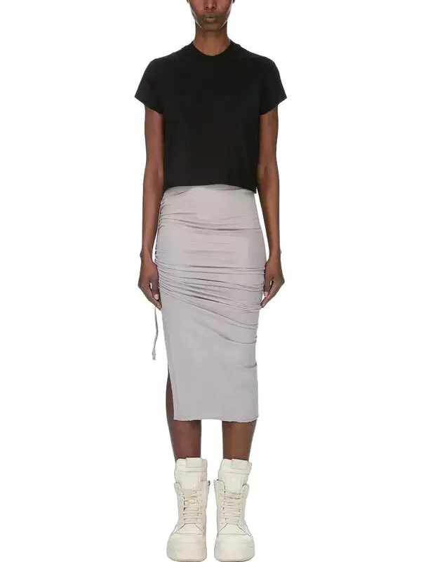 Rick Owens Cropped T-shirt - Black