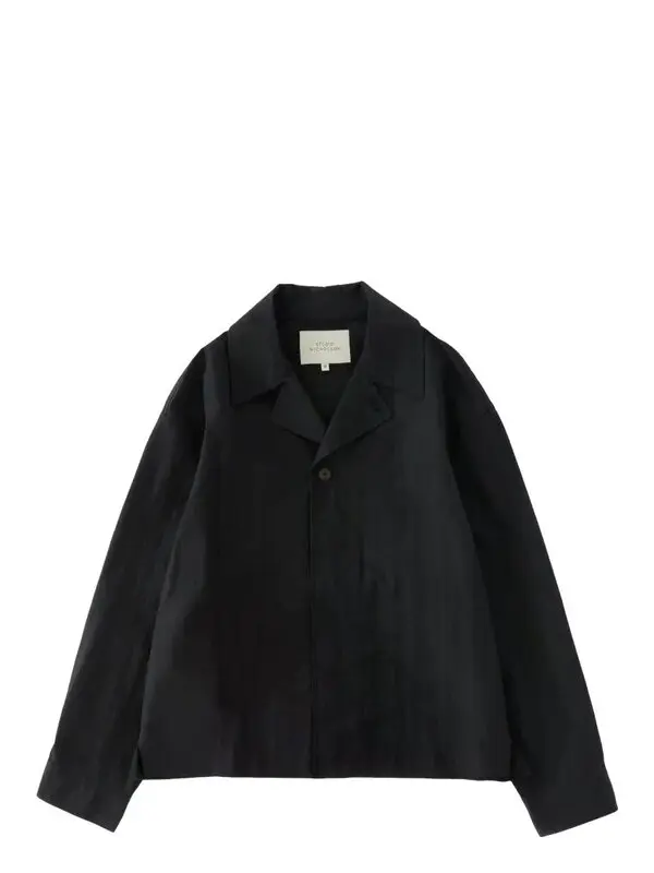 Studio Nicholson Camp-collar Jacket - Black