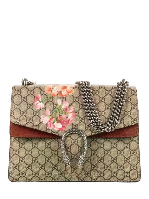 Gucci Dionysus Floral-print Shoulder Bag - Neutrals