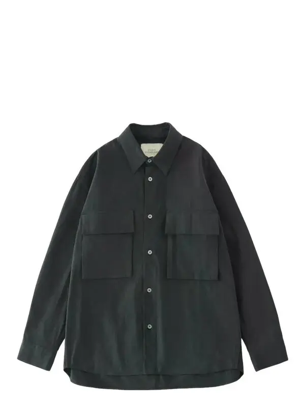 Studio Nicholson Pat Flap-pocket Shirt - Grey