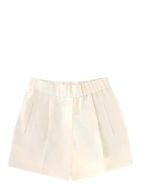 Brunello Cucinelli Pleated Shorts - Neutrals