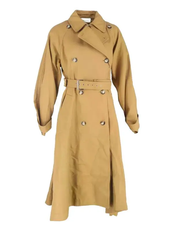 Sportmax Zamia Double-breasted Trench Coat - Neutrals