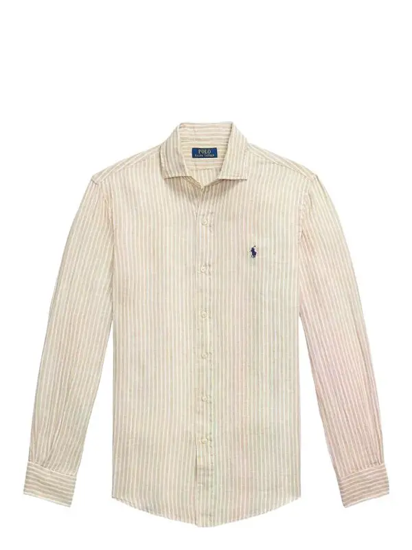 Polo Ralph Lauren Striped Pocket Shirt - Neutrals