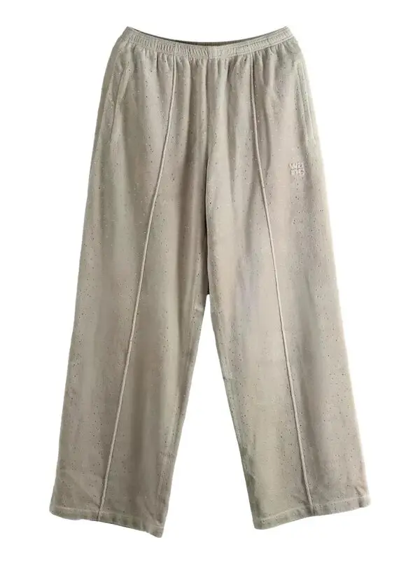 Alexander Wang Embellished Track Pants - Neutrals
