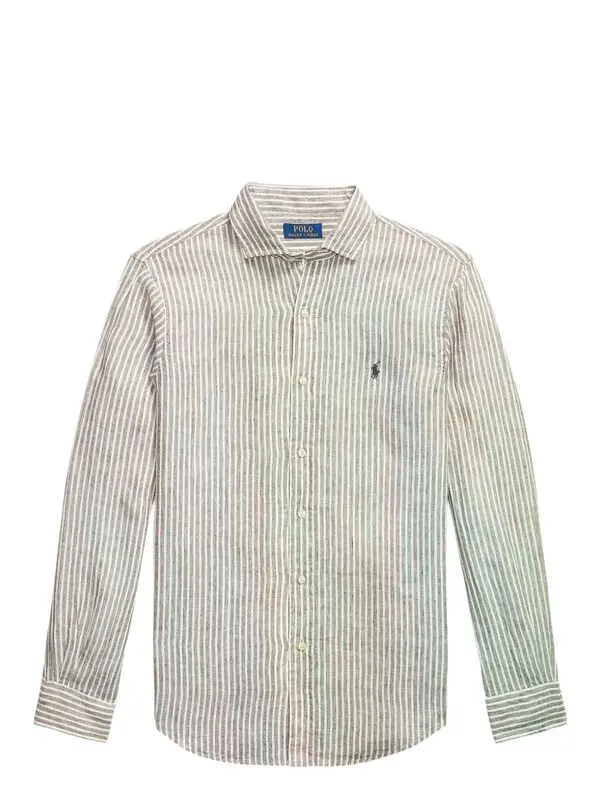 Polo Ralph Lauren Striped Shirt - Brown