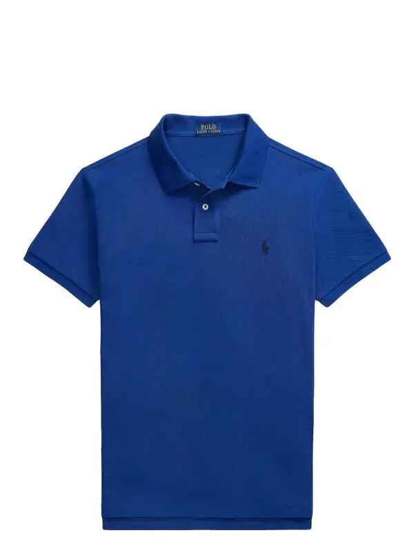Polo Ralph Lauren Logo-embroidered Polo Shirt - Blue
