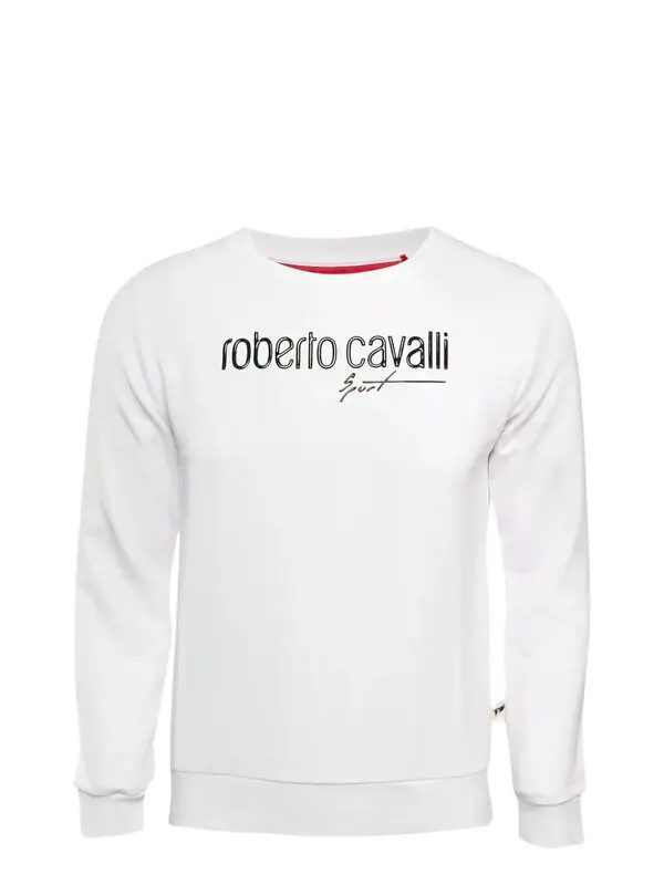 Roberto Cavalli Crew-neck Sweatshirt - White