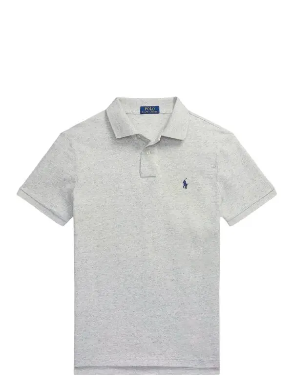 Polo Ralph Lauren Logo-embroidered Polo Shirt - Grey