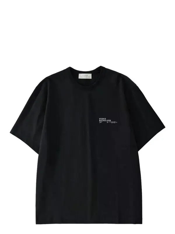 Studio Nicholson Module Printed T-shirt - Black
