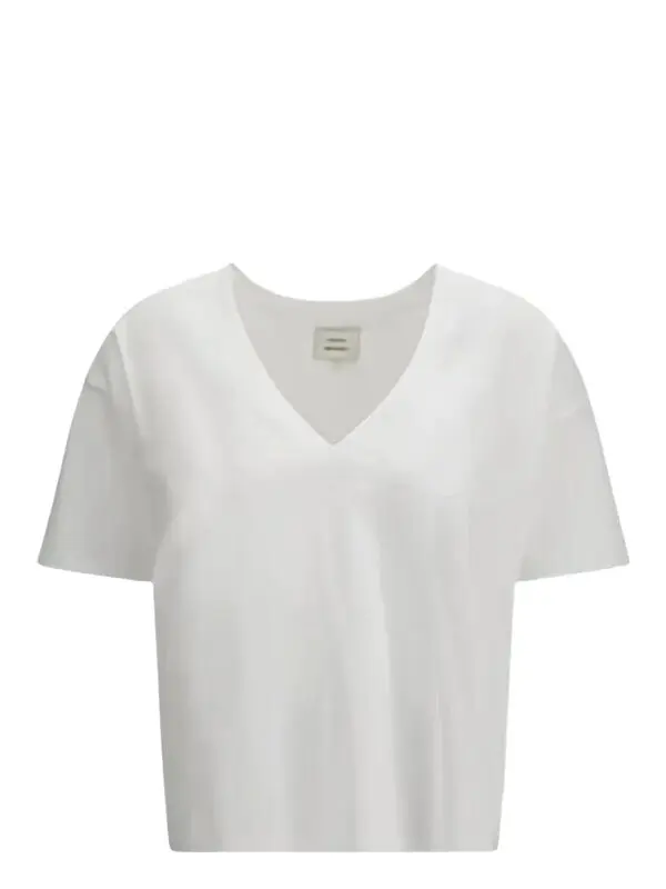 Loulou De Saison V-neck T-shirt - White