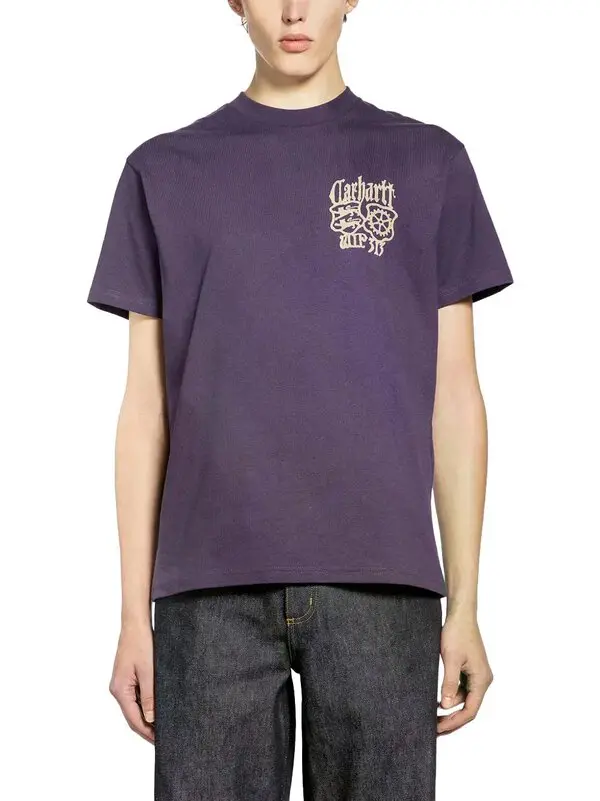 Carhartt Work In Progress Commuting Tales T-shirt - Purple