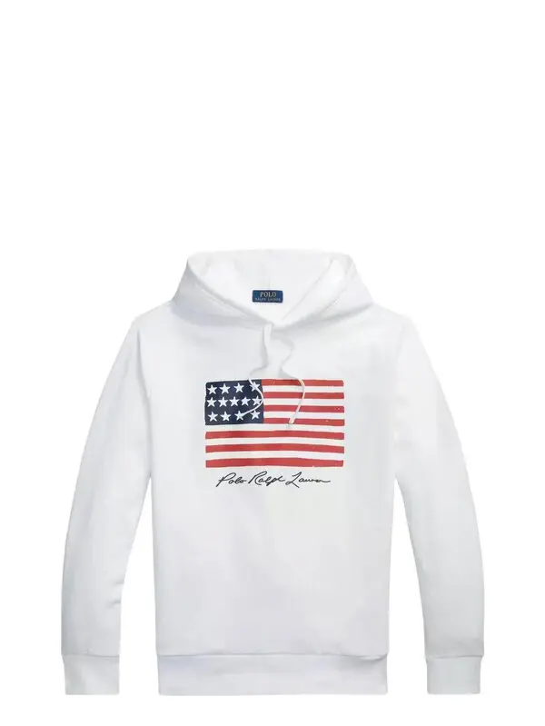 Polo Ralph Lauren Logo-detail Hoodie - White