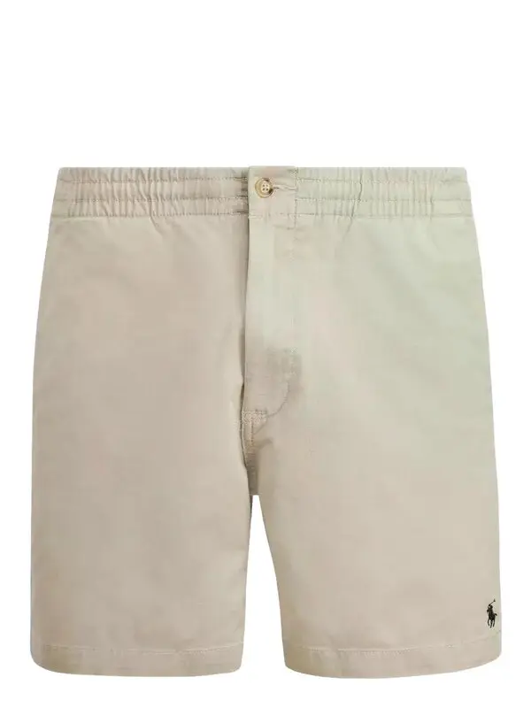 Polo Ralph Lauren Shorts With Elasticated Waistband - Neutrals