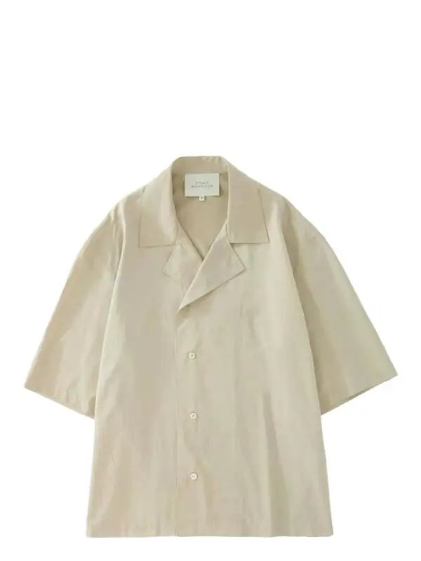 Studio Nicholson Wrapped Placket Loca Shirt - Neutrals