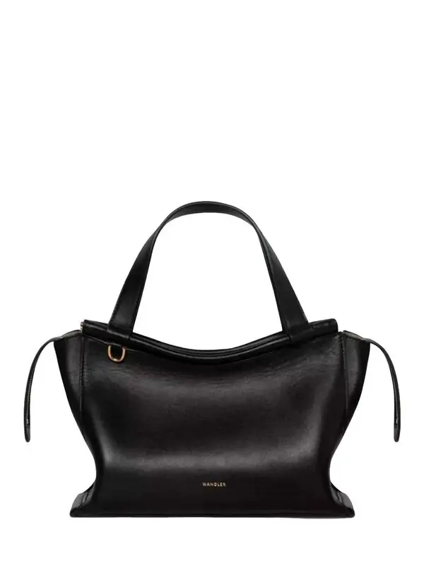 WANDLER Ida Top Handle Satchel - Black