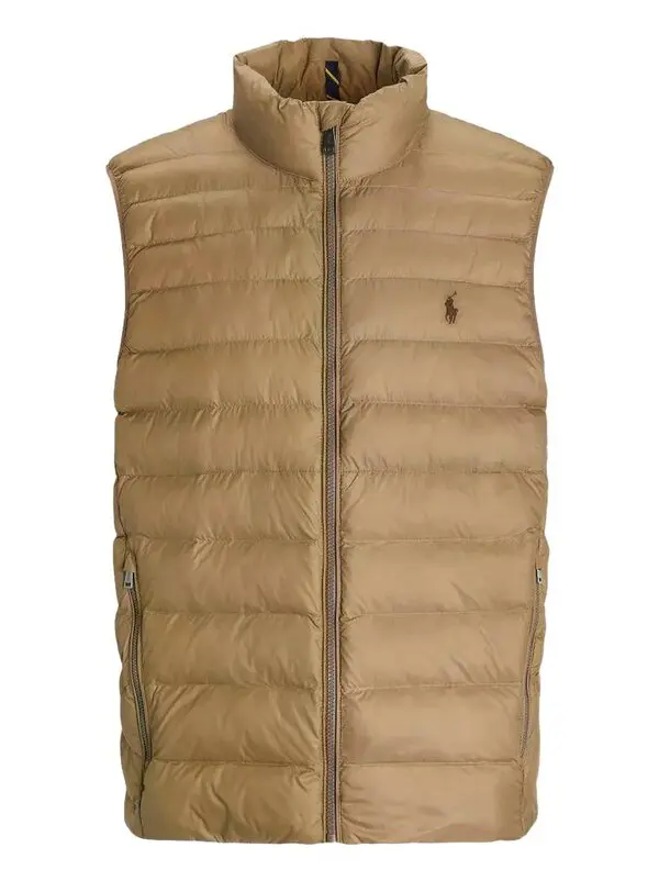 Polo Ralph Lauren Logo-embroidered Gilet - Neutrals