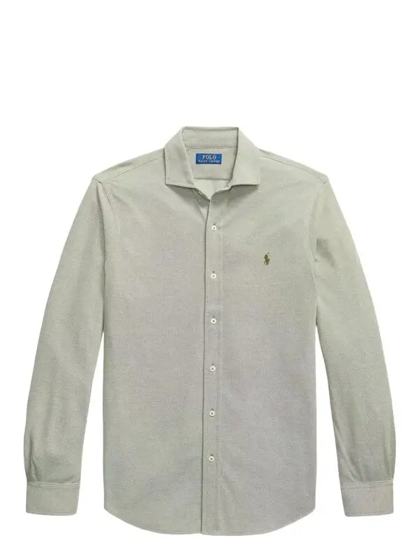 Polo Ralph Lauren Long-sleeve Buttoned Shirt - Green
