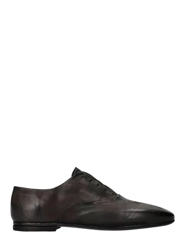 Premiata Leather Oxford Shoes - Brown