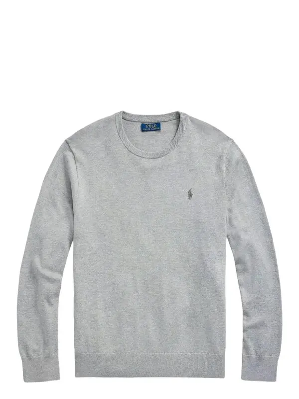 Polo Ralph Lauren Logo-embroidered Sweater - Grey