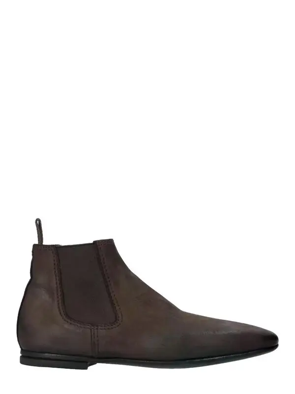 Premiata Pull-tab Chelsea Boots - Brown