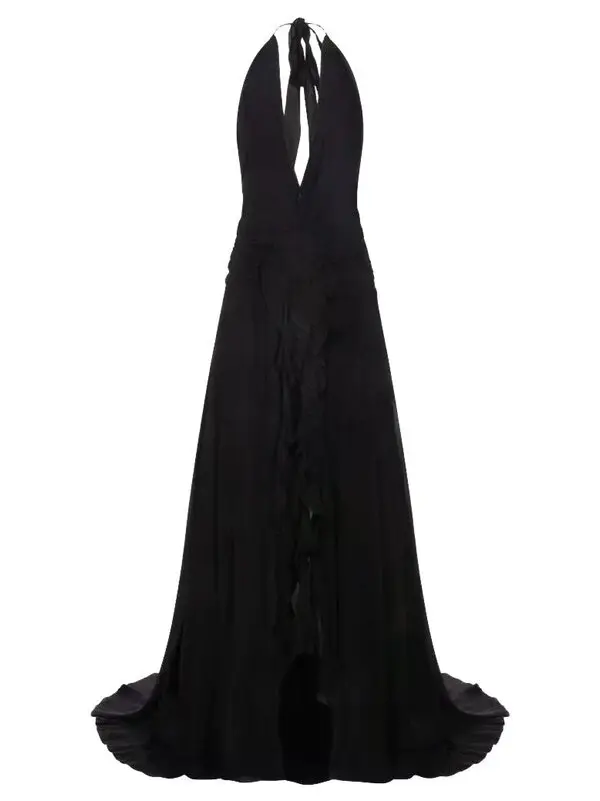 Blumarine Maxi Dress - Black