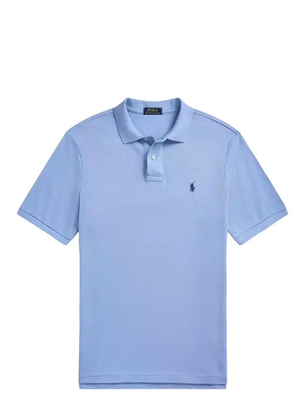 Polo Ralph Lauren Logo Short-sleeve Polo Shirt - Blue
