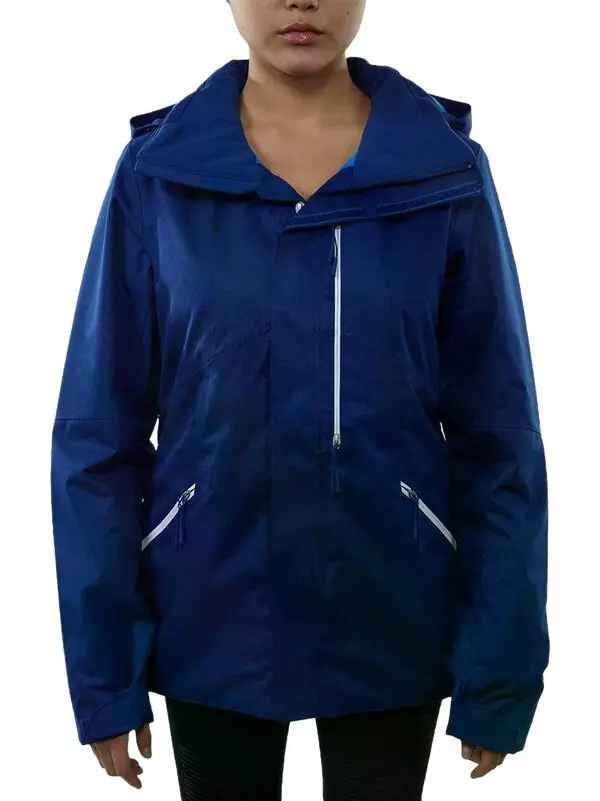 The North Face Padded Jacket With Zipped Pockets - Blue
