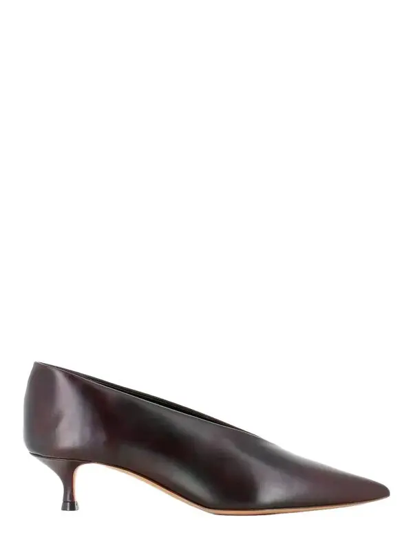 Le Monde Beryl Babouche Heeled Pumps - Brown